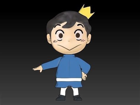 Ousama Ranking Bojji 3d Model 3d Printable Cgtrader
