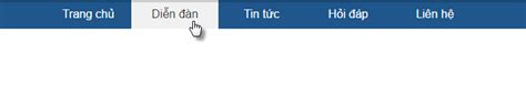Học Css Kỹ Thuật Tạo Dropdown Menu Nằm Ngang đơn Giản