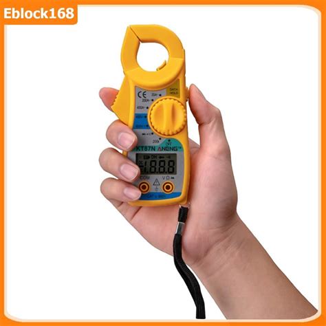 【fast Delivery】 Aneng Kt87n Mini Digital Clamp Meters Acdc Voltage Ac Current 600v True Rms