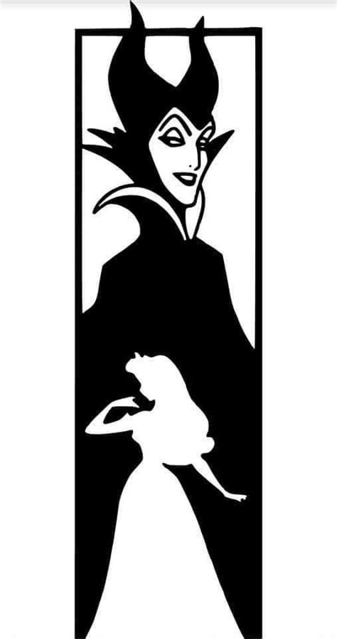 Maleficent Silhouette By Novaembersin On Deviantart Artofit