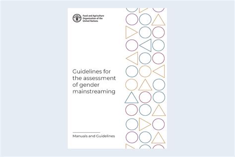 Manuals And Guidelines Evaluation At Fao Food And Agriculture Organization Of The United Nations