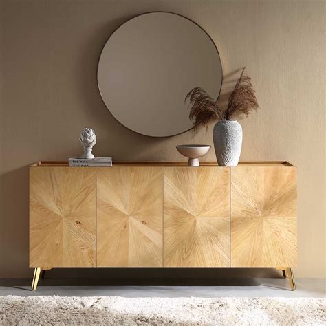 Bohdi Oak 160cm Wide Sideboard Daals