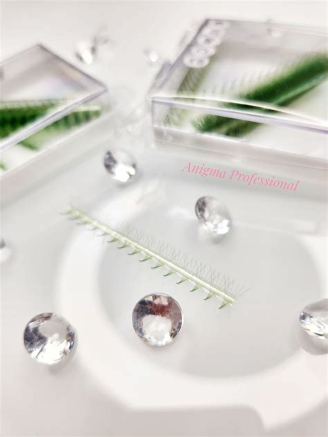 Зелени готови снопчета за миглопластика 500бр АНИГМА ТРЕЙДИНГ