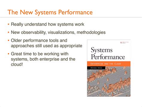 The New Systems Performance Ppt