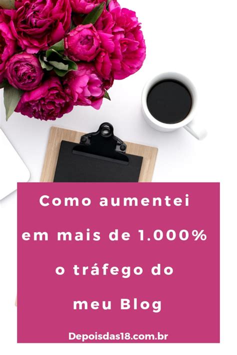 Como aumentei em mais de 1 000 o tráfego do meu Blog Depois das 18