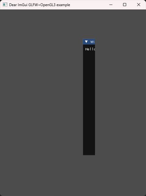 C How To Correctly Handle Window Resizing When Using Imgui Stack Overflow
