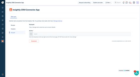 freshworks insightly crm connector app integration freshworks marketplace