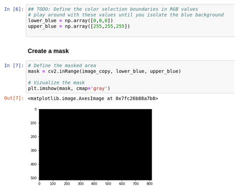 Python Color Thresholding Why Does Mask Make A Drastic Difference