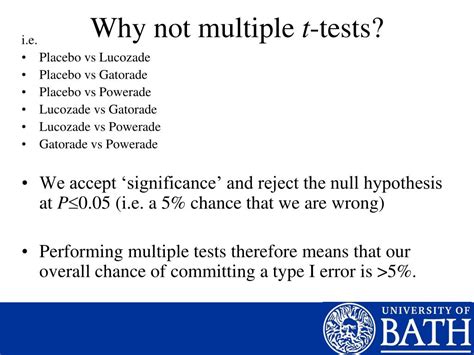 Ppt Locating Variance Post Hoc Tests Powerpoint Presentation Free Download Id1707257