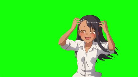 【hayase Nagatoro】 Green Screen Anime Girl Anime Dance【ijiranaide