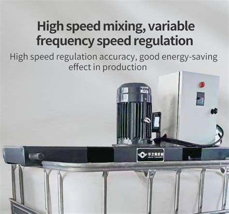 Supply Industry Telescopic High Speed Agitator Ibc Barrel Mixer Liquid