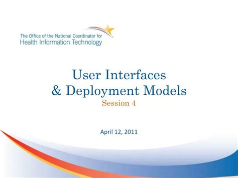 Ppt User Interfaces And Deployment Models Session 4 Powerpoint