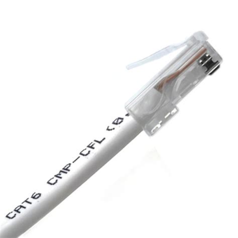 Cat6 Plenum Patch Cables 15 White Cables For Less