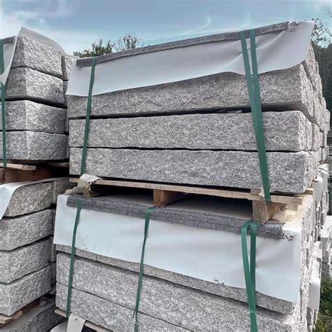 Granite Natural Edge Kerb Stones Round Wood Of Mayfield