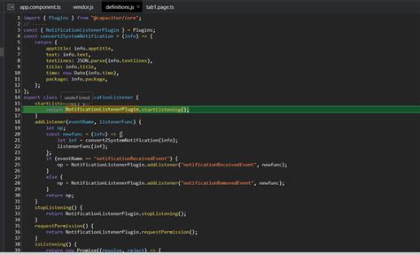 Plugin Is Undefined Issue Alone Capacitor Notificationlistener GitHub