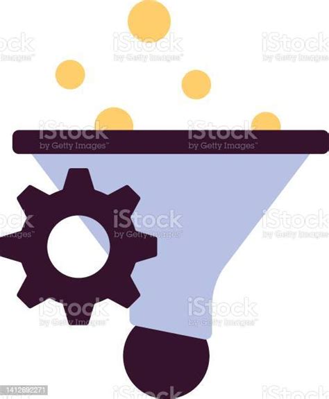 변환 마케팅 벡터 아이콘 디자인 디지털 마케팅 기호 검색 엔진 최적화 기호 Sem 및 Smo 스톡 일러스트레이션 판매 유입 경로 개념 0명에 대한 스톡 벡터 아트 및 기타