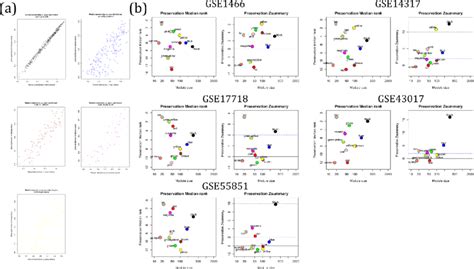 Module Validation Experiments A Scatter Plot Of Module Membership
