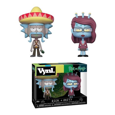 Funko Vynl Series Rick And Morty Rick With Sombrero And Unity 2 Pack