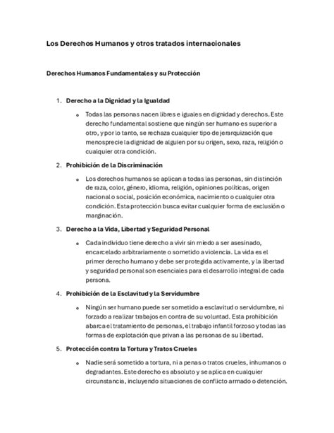 Los Derechos Humanos Pdf