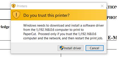 Papercut Updates Driver That Users Cant Install Hardware Spiceworks Community