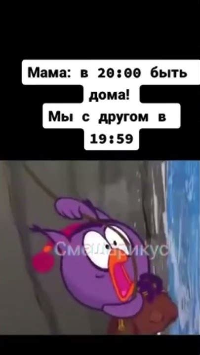 НЕ ОПАЗДЫВАЙ ТАК Смешарики Shorts Youtube