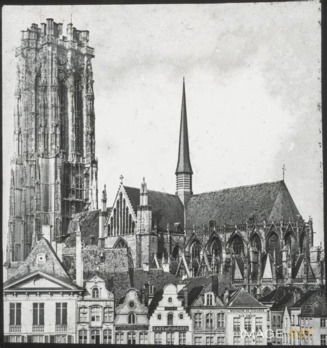 Cathédrale Saint Rombaut Malines Victor RISTON 1895 Fiche