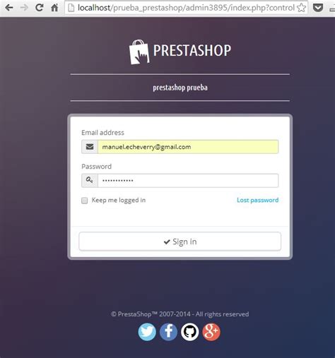 Como Crear Una Tienda Virtual Local En Prestashop Usando Xampp Un