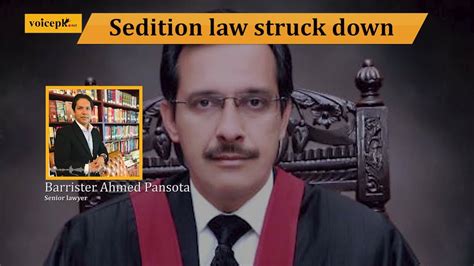 Lhc Strikes Down Colonial Era Sedition Law