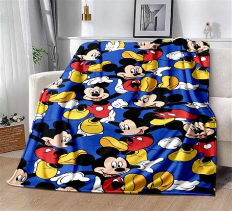 Mickey Mouse Blankets Schleicher Linen