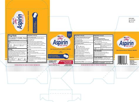 Aspirin Packaging Design