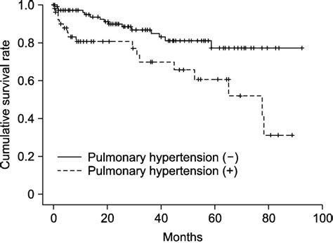 The Cumulative Survival Rate Was Significantly Higher In Patients