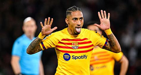 Psg Barça Lhommage Discret De Raphinha à Neymar