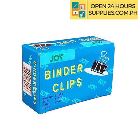 Binder Clips Joy 2 Inches Width Supplies 24 7 Delivery