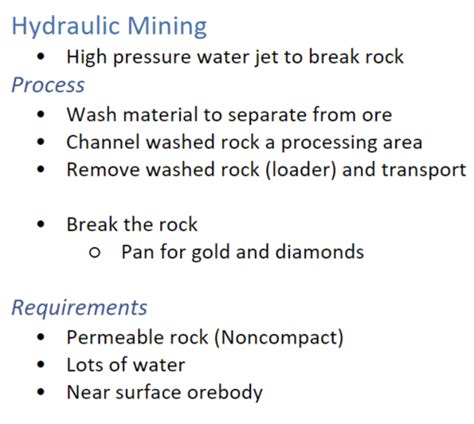 Surface Mining Module Flashcards Quizlet