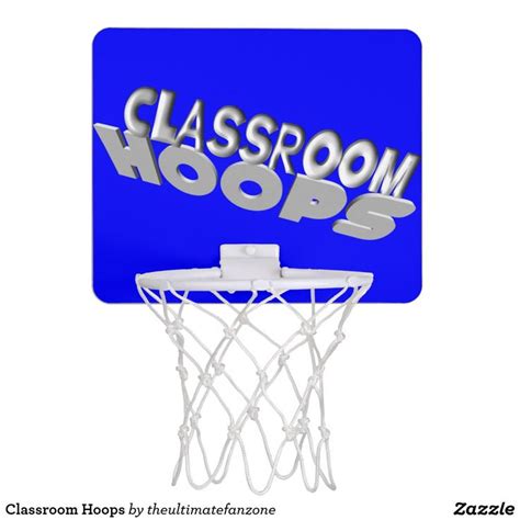 Classroom Hoops Zazzle Mini Basketball Hoop Classroom Mini
