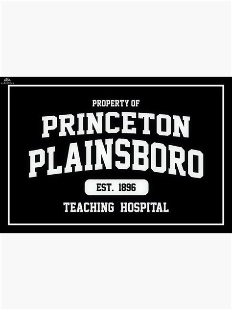 Princeton Plainsboro House Sticker Sticker For Sale By Anatomyofart