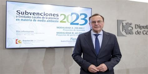 Diputación abre la convocatoria de subvenciones para proyectos medioambientales en municipios
