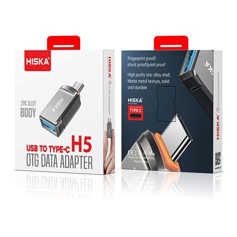 تبدیل Usb 3 0 Otg تایپ سی هیسکا مدل H5
