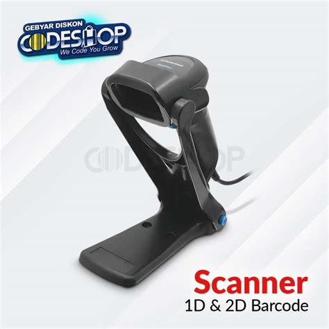 Jual Datalogic Qw2520 Scanner Barcode 1d 2d Imager Auto Sense Scan Usb Plus Stand Di Seller