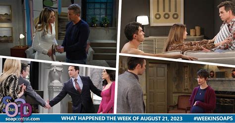 Days Of Our Lives Recaps The Week Of August 21 2023 On Days Soap