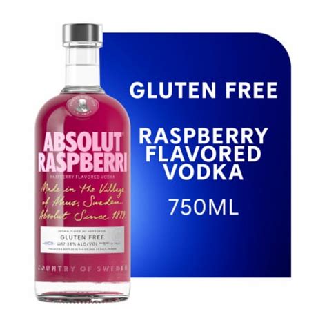Absolut Raspberri Flavored Vodka 750 Ml Qfc