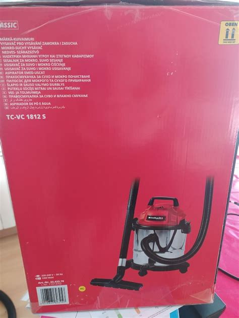 Aspiradora Einhell TC-VC 1812 S de segunda mano por 35 EUR en Segur de ...