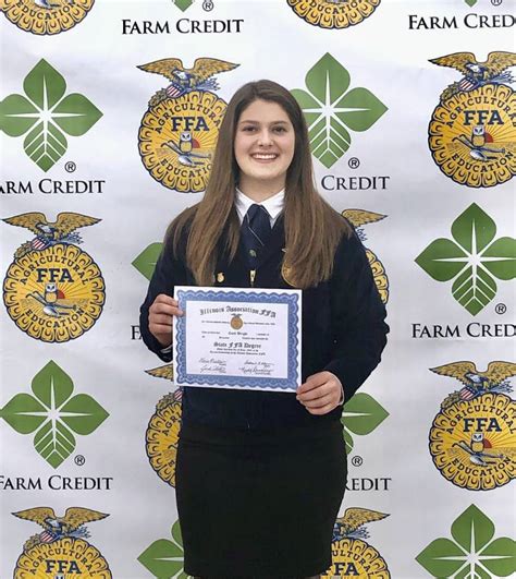 Carli Wright Is First Princeton Ffa Chapter State Degree Winner Since Late 1960s Shaw Local