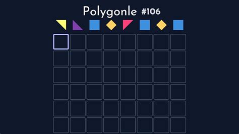 Daily Polygonle 106 Nov 14 2022 Youtube