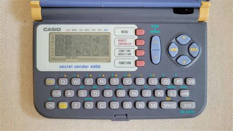 Casio Secret Sender 6000 Electronic Communicator Organizer Calculator Vinty