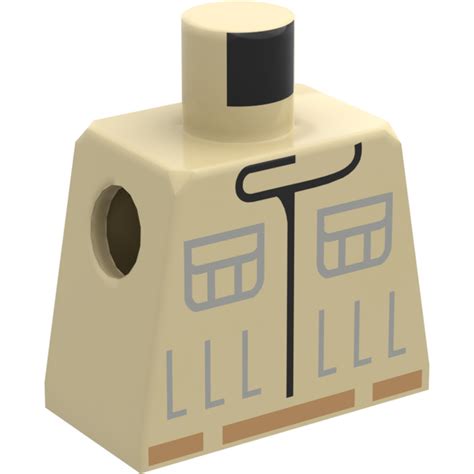 Lego Tan Rebel Torso Without Arms 973 Brick Owl Lego Marketplace