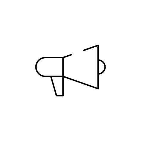 Loudspeaker Vector Icon Illustration 23197655 Vector Art At Vecteezy