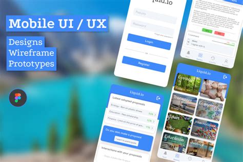 Design Mobile Ux Ui Or Wireframe By Itsarnaud Fiverr