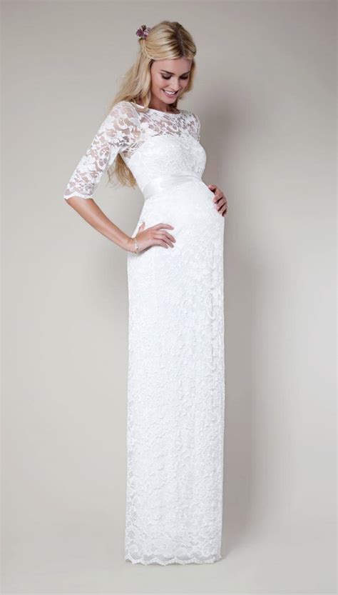 Pretty Bride With Cute Preggo Tummy Scrolller