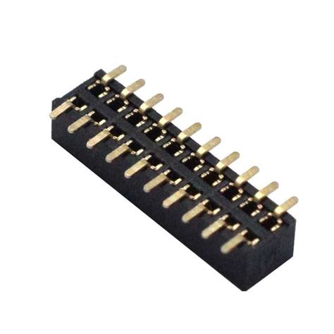 Best 1 0mm Pitch Dual Smd Smt Female Pin Header Socket Connector Double